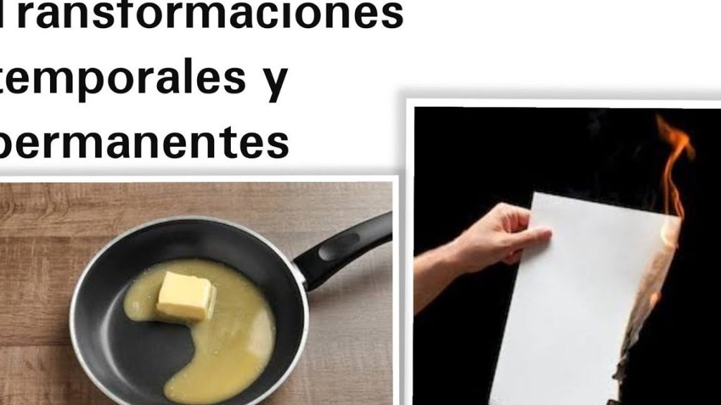 Cuáles son ejemplos de cambios permanentes en los materiales