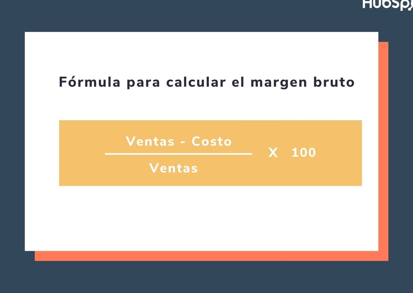 Cómo se calcula el margen bruto de un producto o servicio